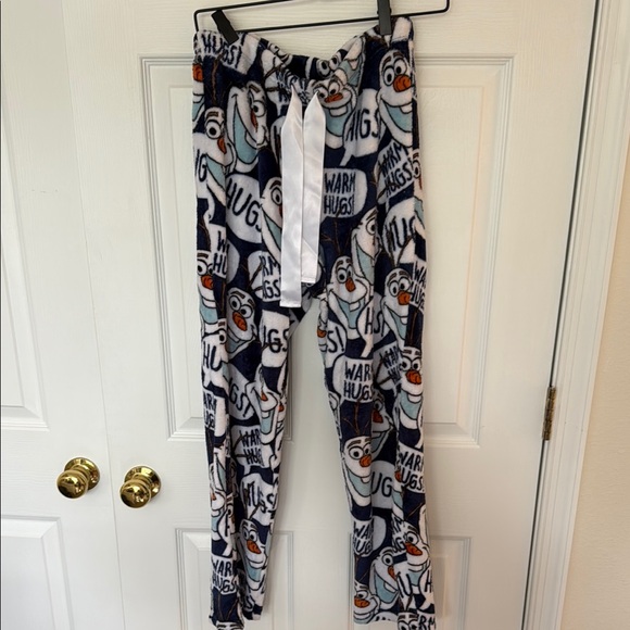 Disney | Intimates & Sleepwear | Disney Navy And White Olaf Pajama ...